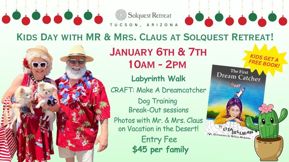 KIDS DAY: Visit Mr. & Mrs. Claus on Vacation!, Solquest Retreat, Vail, 7 January 2024 | AllEvents