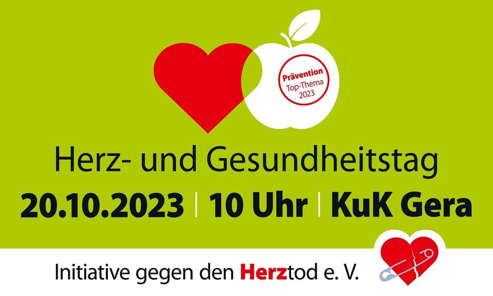 Herz- und Gesundheitstag, Kultur- und Kongresszentrum Gera, October 20 ...