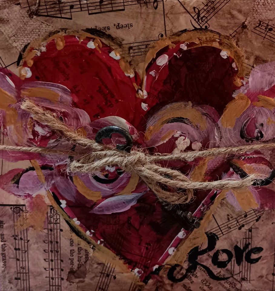Mixed Media Workshop , Art by April Ryan / Thistledown Boutique, Owings ...