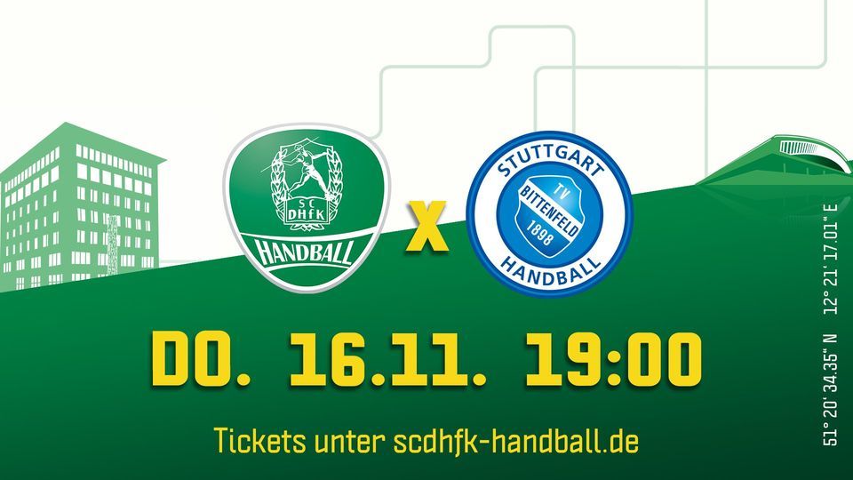 SC DHfK Leipzig ? TVB 1898 Stuttgart, 2023/24, QUARTERBACK Immobilien ...