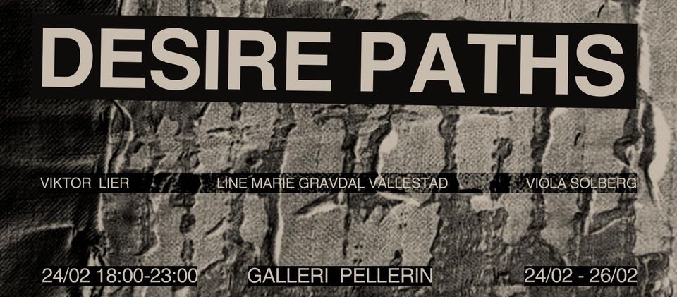 DESIRE PATHS - VIOLA SOLBERG / LINE MARIE GRAVDAL VALLESTAD / VIKTOR ...