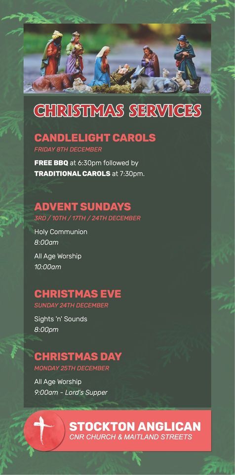 Traditional Christmas Carols, Stockton Anglican, Raymond Terrace, 8 ...