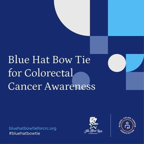 BLUE HAT BOW TIE COLORECTAL CANCER AWARENESS, Lagos State Nigeria, 15 ...