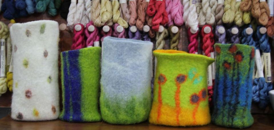 Ffelt Gwlyb Llestr Gyda Ruth Packham / Wet Felt A Vessel With Ruth ...