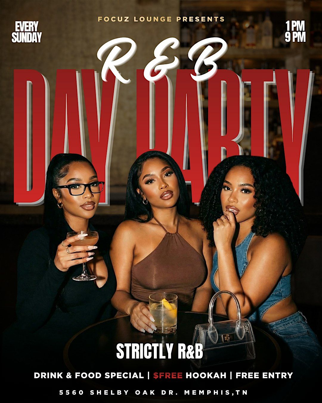 R&B DAY PARTY, Focuz Lounge, Memphis, 3 May 2026 | AllEvents