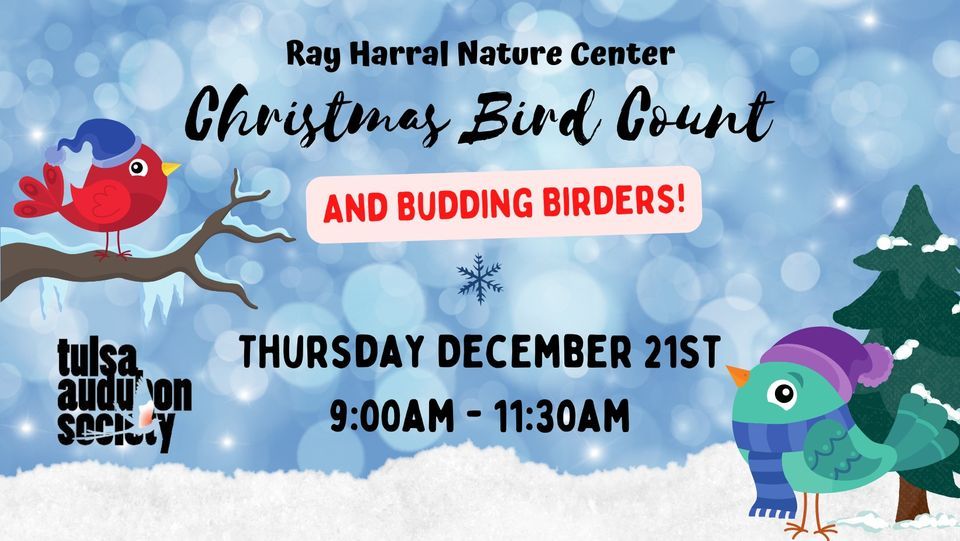 Christmas Bird Count, Ray Harral Nature Center, Jenks, December 21 2023 ...
