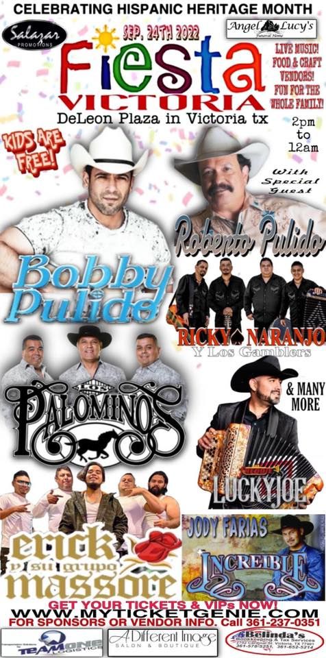 Fiesta Victoria, DeLeon Plaza and Bandstand, Victoria, 24 September