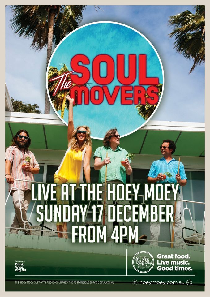 SUNDAY SESSION WITH MURRAY COOK & THE SOUL MOVERS!, Hoey Moey, Coffs ...