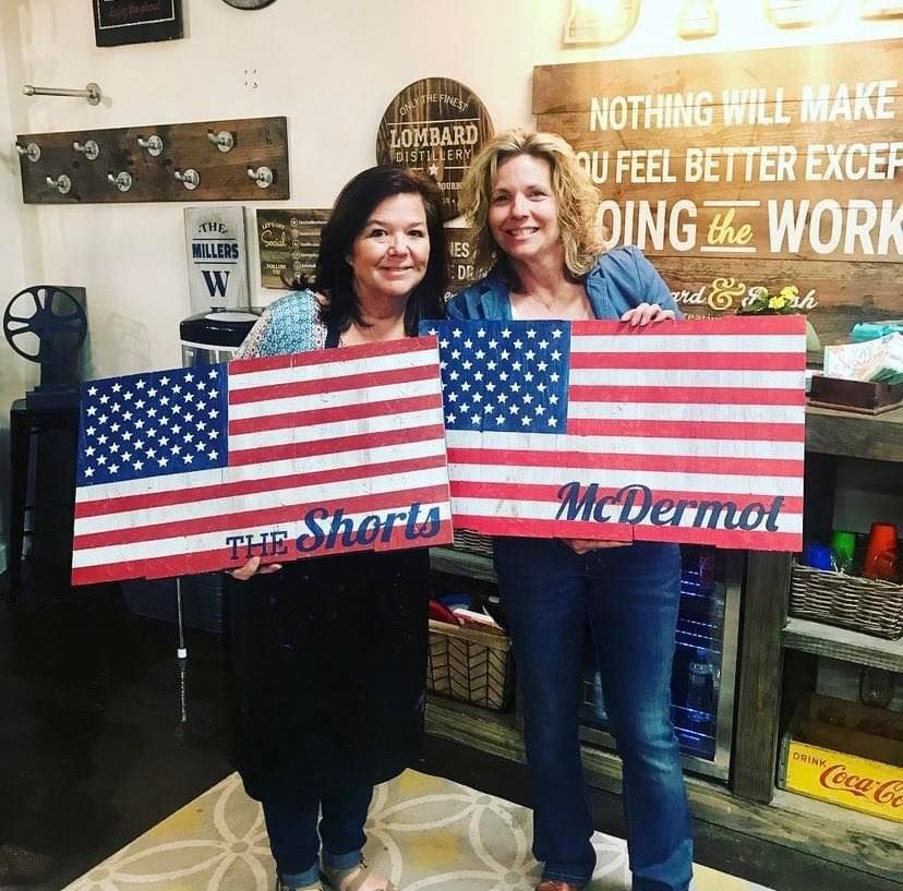 American Flag Workshop (ages 14+) ??, Board & Brush Mechanicsburg, PA ...