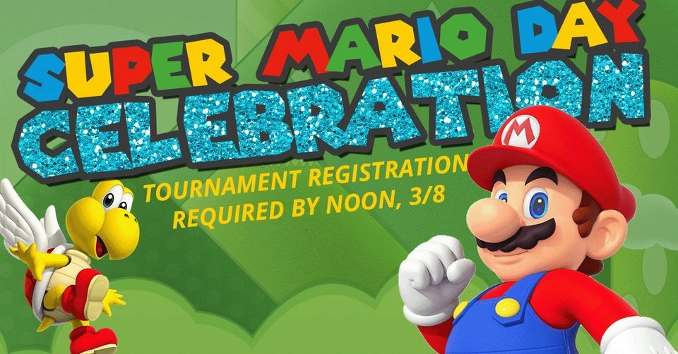 Mario Day Celebration & Mario Kart Tournament, Berlin Heights Public ...