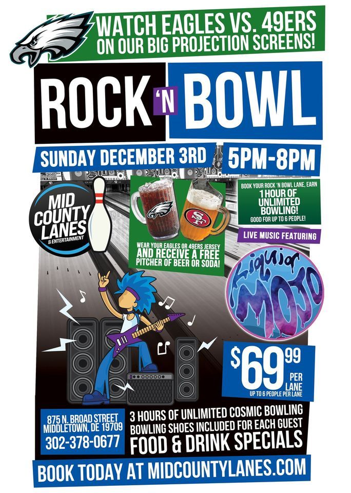 Rock N Bowl At Mid County Lanes, Mid County Lanes & Entertainment ...