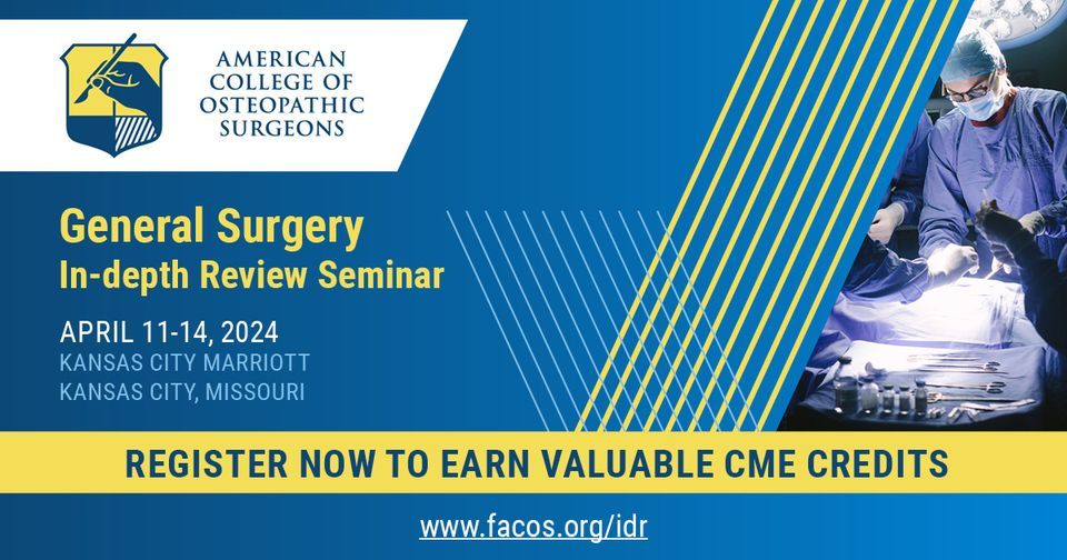 ACOS General Surgery In-depth Review, Kansas City Marriott Downtown ...