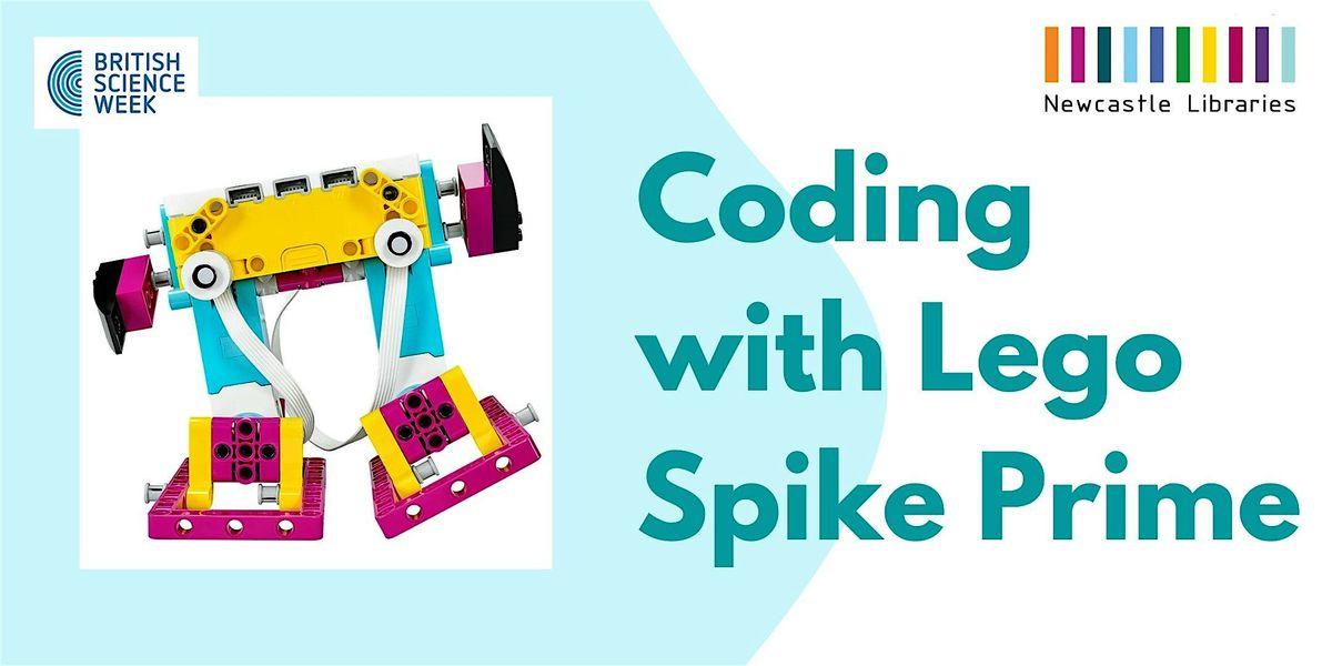 Coding with Lego Spike Prime, Kenton Library, Newcastle upon Tyne, 9 ...