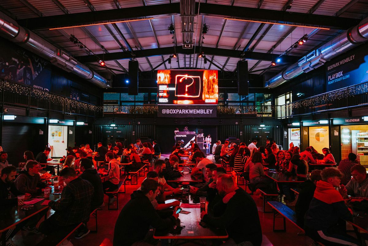 ST PATRICKS BIG FAT QUIZBOX, Boxpark Wembley, 18 March 2026 | AllEvents