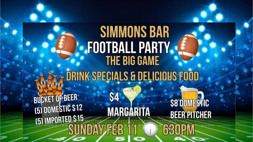 Football Party @ Simmons Bar, 35 N Flagler Ave, Homestead, FL, 11 ...