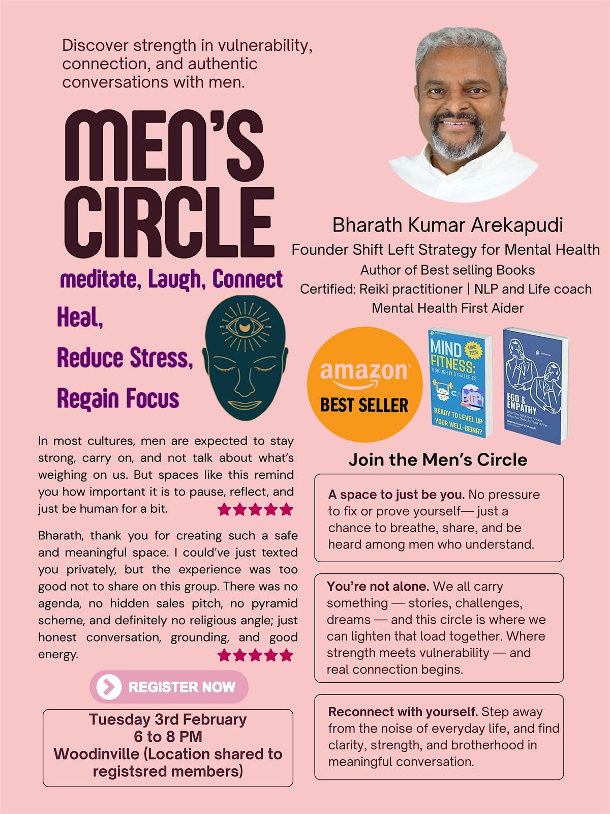 February Men’s Circle: Reset, Reflect, Rise, 127th Place Northeast ...