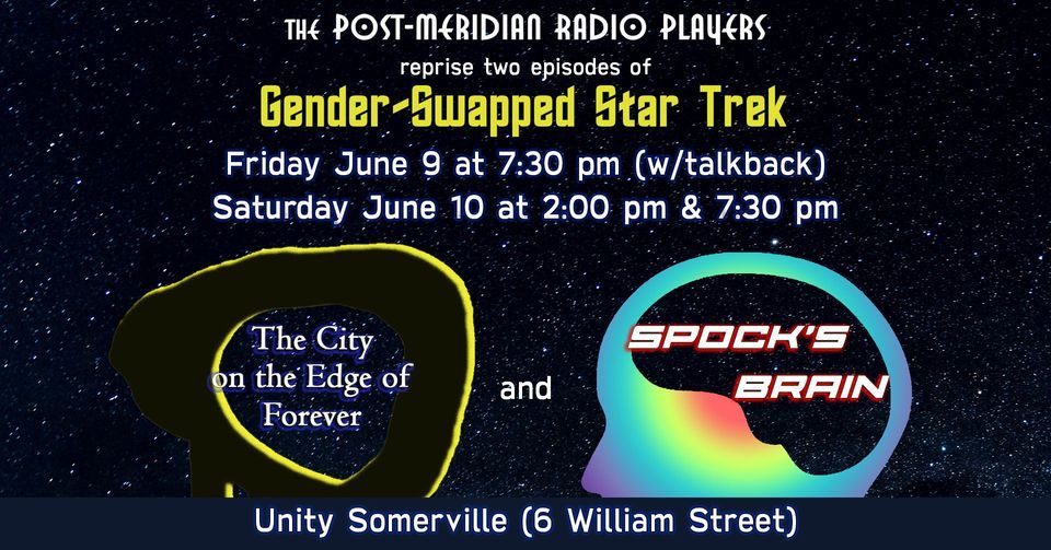 Gender-Swapped Star Trek - "The City on the Edge of Forever" & "Spocks ...
