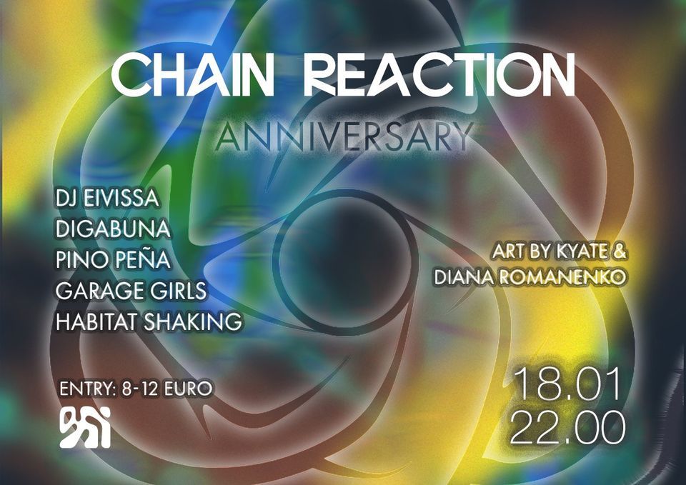 Chain Reaction: Anniversary, OXI, Berlin, January 18 to January 19 ...