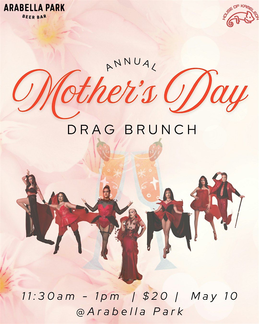 HoK’s Annual Mother’s Day Drag Brunch, Arabella Park Beer Bar ...