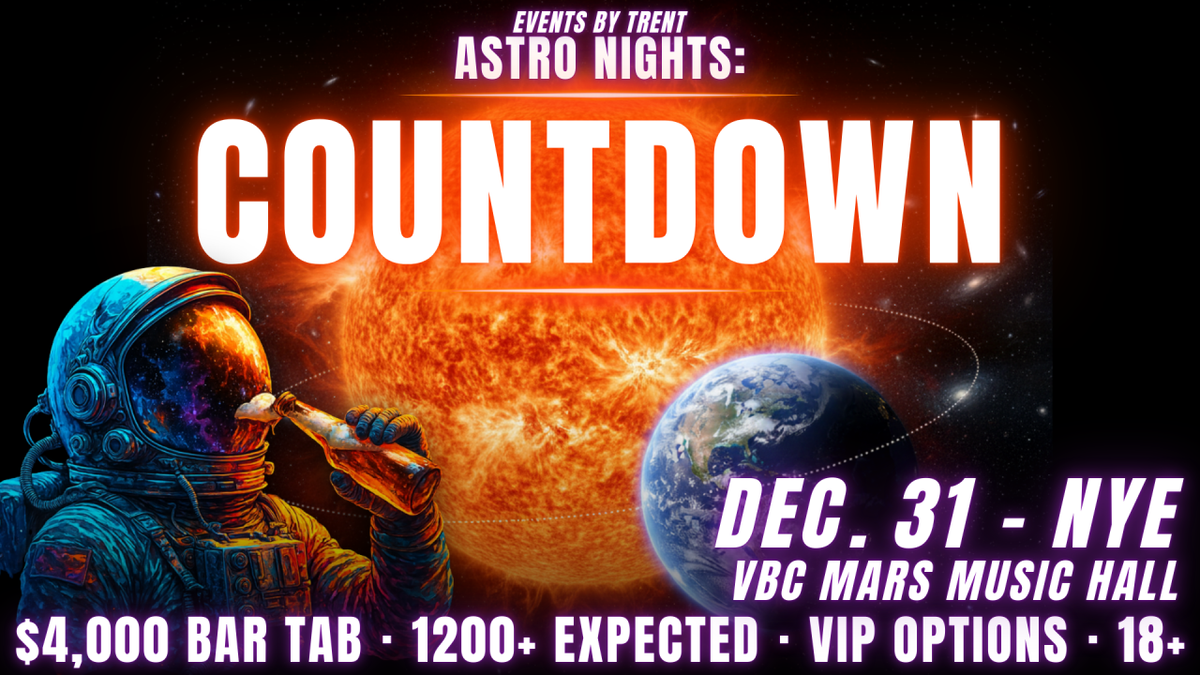 Astro Nights - Countdown at Mars Music Hall at the Von Braun Center, Mars Music Hall at the Von ...