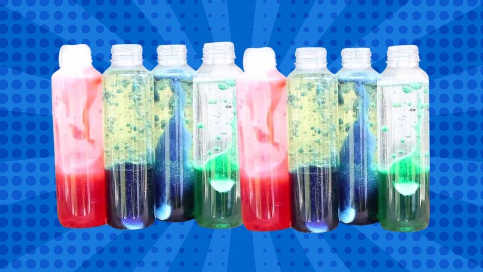 Lava Lamp Bottle Activity, Cowabunga's Indoor Kids Play & Party Center ...