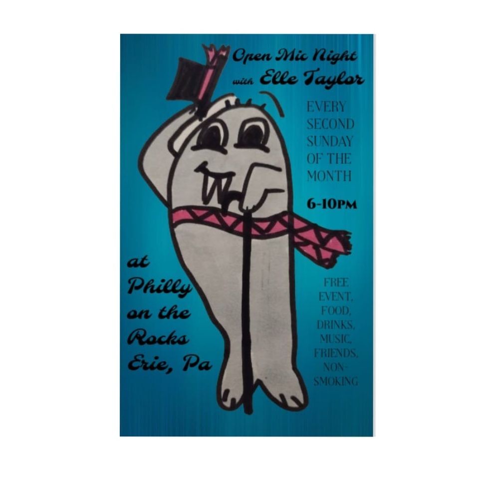 OPEN MIC NIGHT with Elle Taylor, Philly on the rocks, Erie, March 10 ...