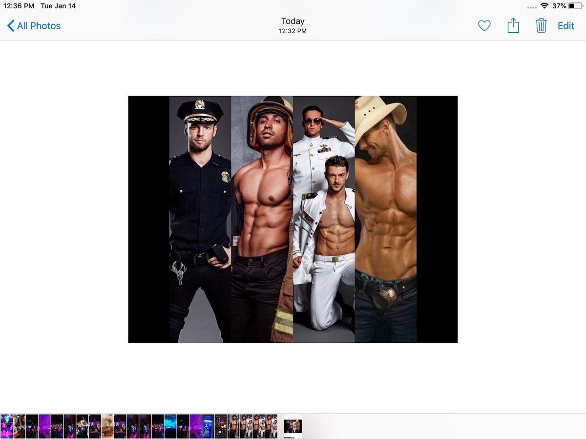 Chicago Hunks Male Revue, Downtown Chicago, May 1 to September 9 ...