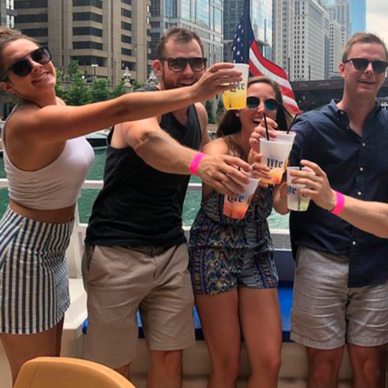 Chicago River Floating Tiki Bar Cruise