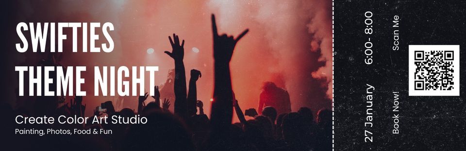 Theme Night For The Swifties - Saturday, January 27, 6:00 pm, Create ...