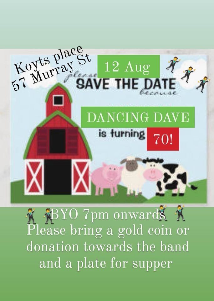 Dancing Daves 70th, 57 Murray street, Bell Block, Hamilton, 12 August ...