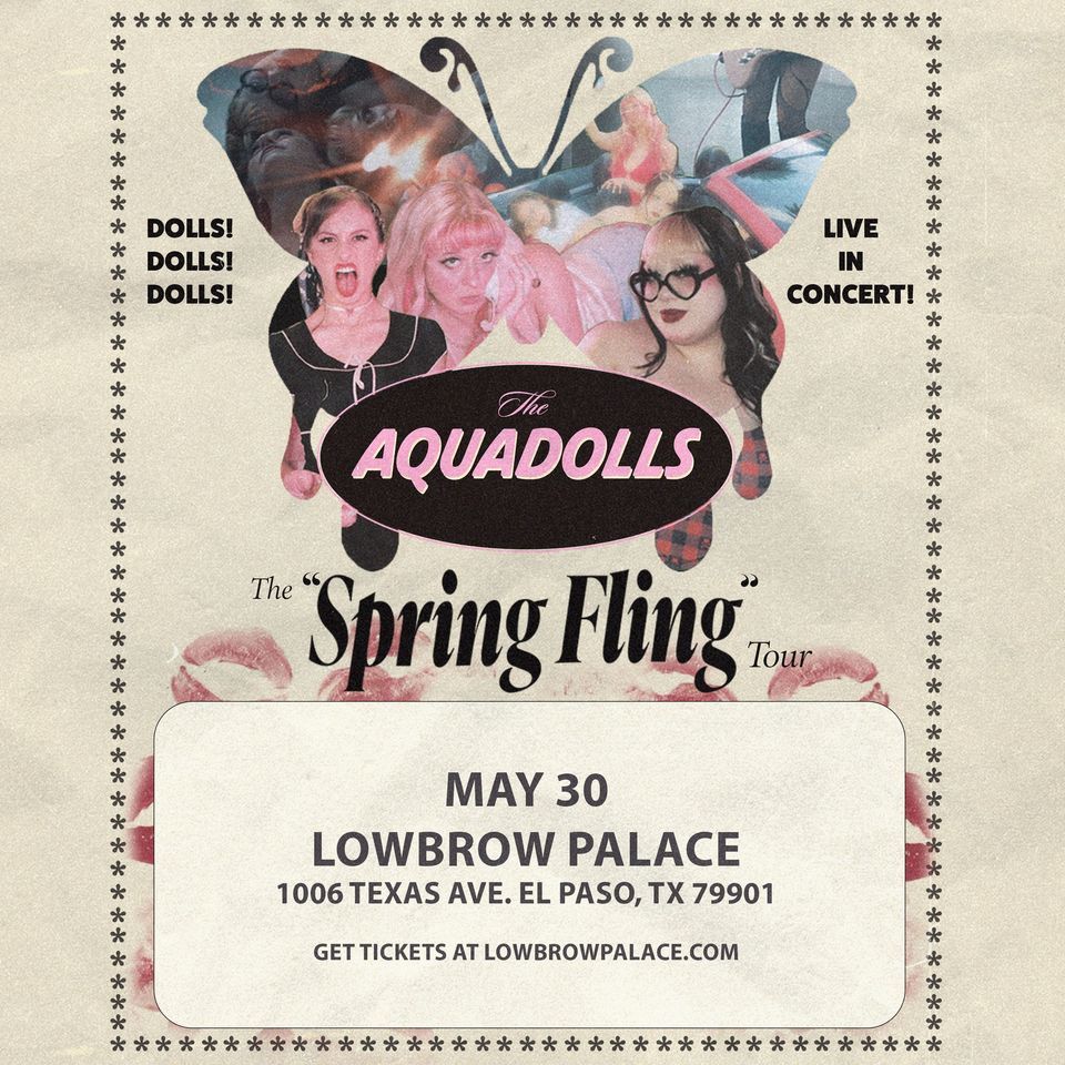 The Aquadolls w/ Tony Jupiter + Acid Wave - Lowbrow Palace, Lowbrow ...