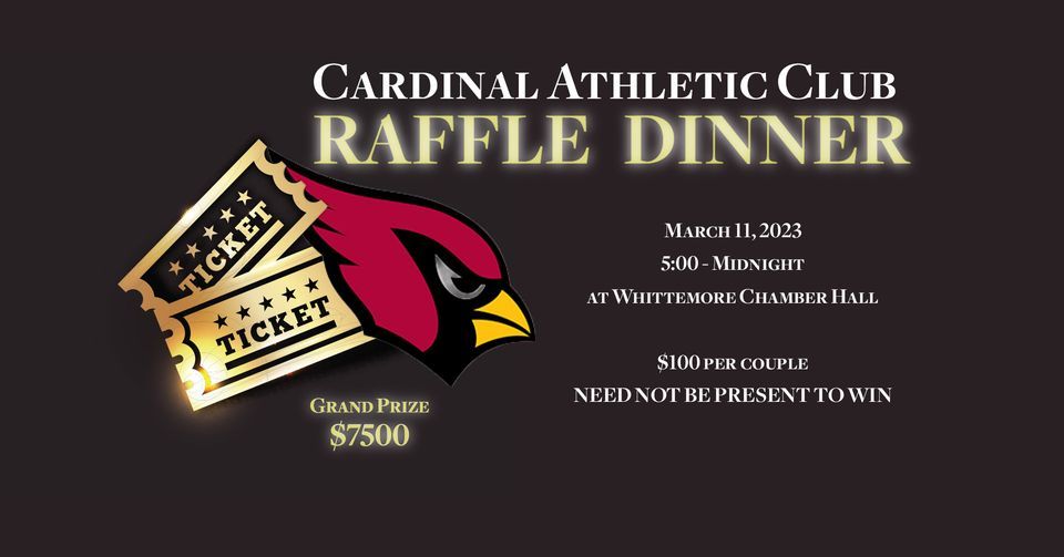 Cardinal Athletic Club - Raffle Dinner, Whittemore Chamber of Commerce ...