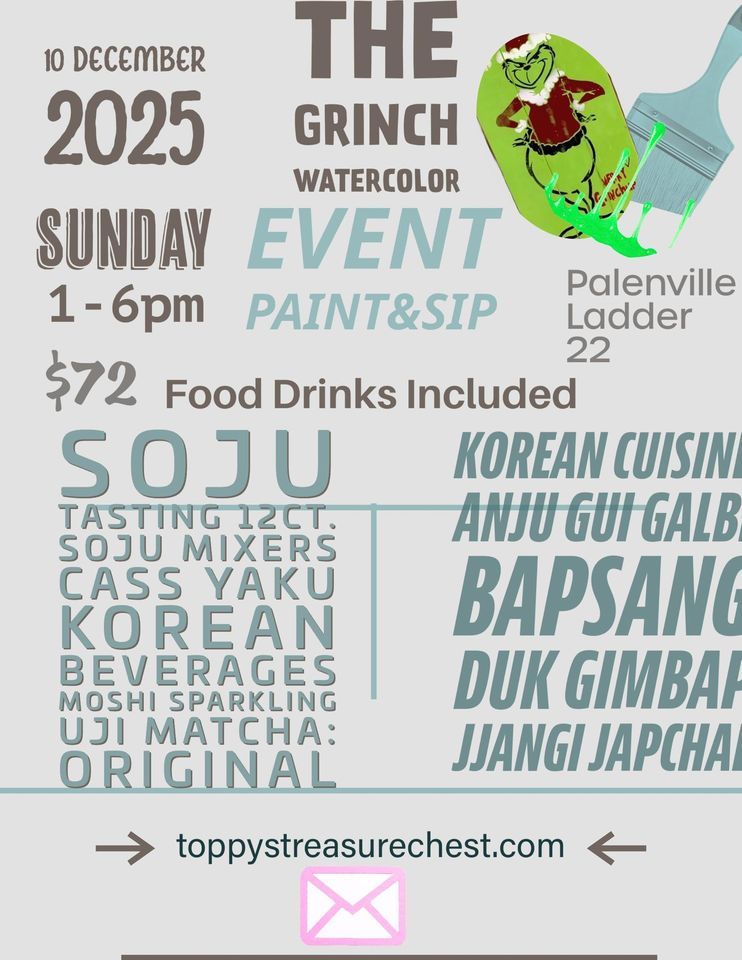 The Grinch Paint and Sip, Palenville Fire Department, 10 December 2023 ...