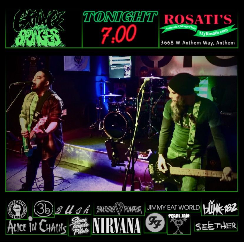 Grunge Sponges go north , Rosati's Pizza Pub of Anthem (New River ...