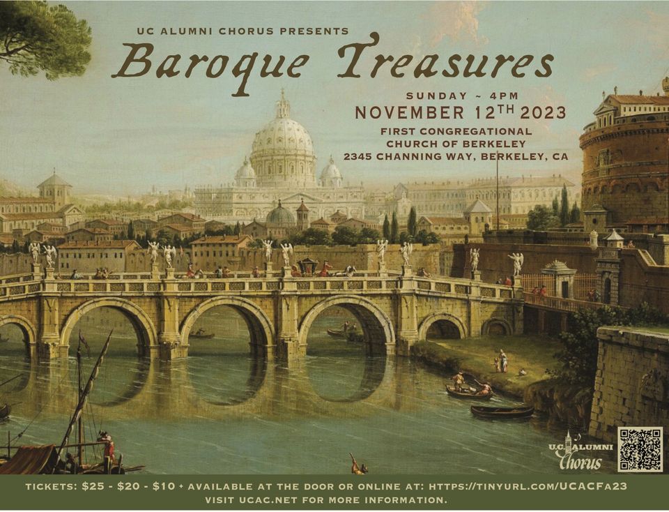 Baroque Treasures - Fall Concert 2023, First Congregational Church of Berkeley, 12 November 2023 ...