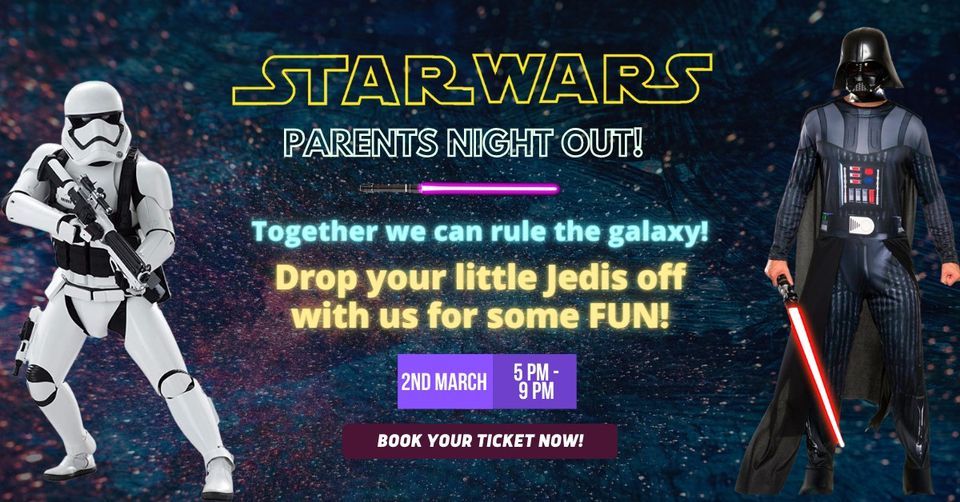 STAR WARS PARENTS NIGHT OUT, Cobra Life Family Martial Arts Black Belt ...
