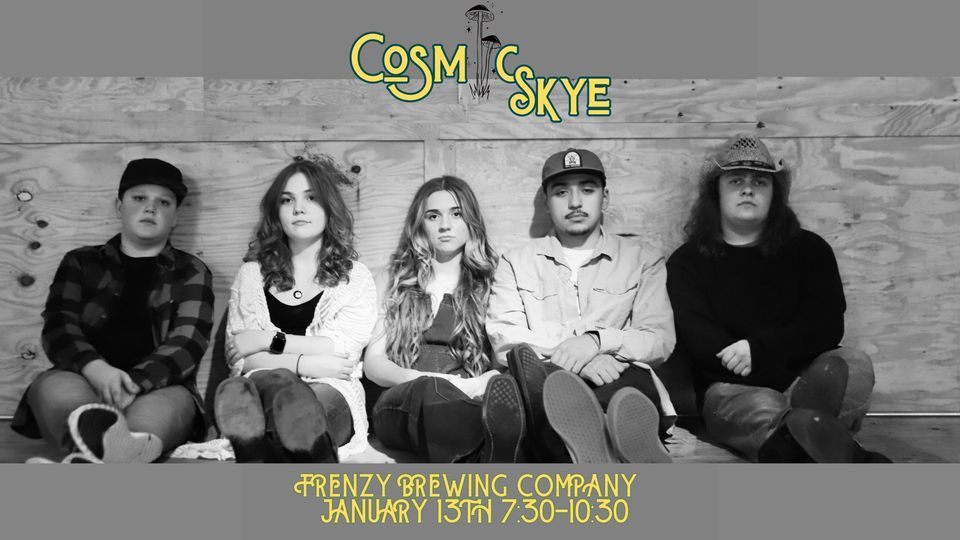 Live Music by Cosmic Skye, Frenzy Brewing Company, Edmond, 13 January ...