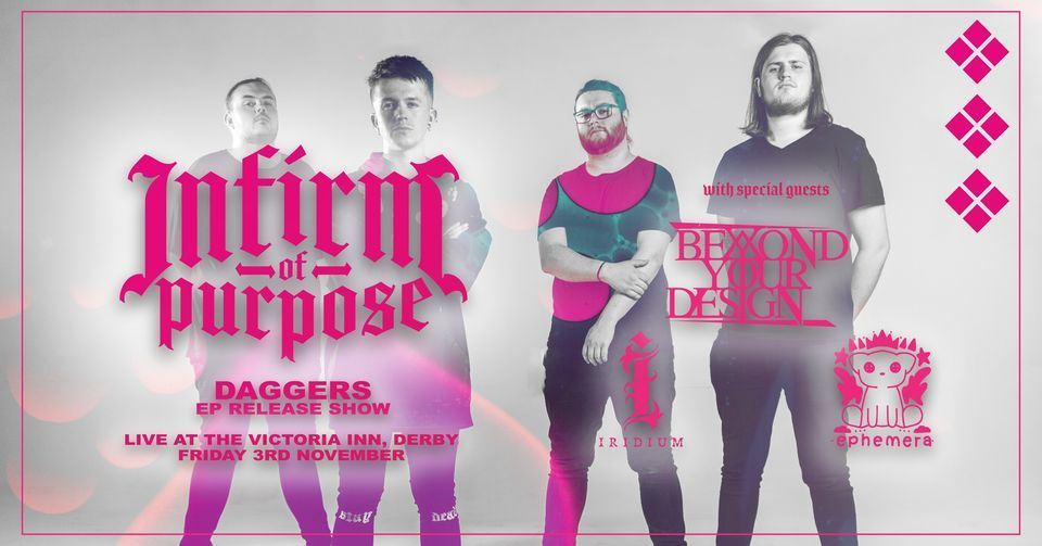 Infirm of Purpose EP release show at The Victoria Inn, Derby, The ...