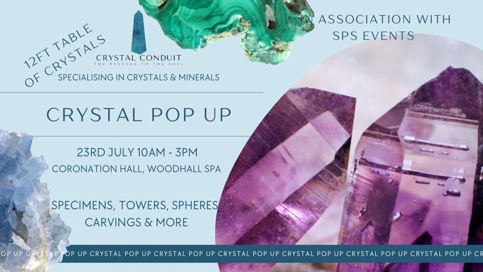 CRYSTAL POP UP- WOODHALL SPA, LINCOLNSHIRE: SPHERES, ANIMAL CARVINGS ...