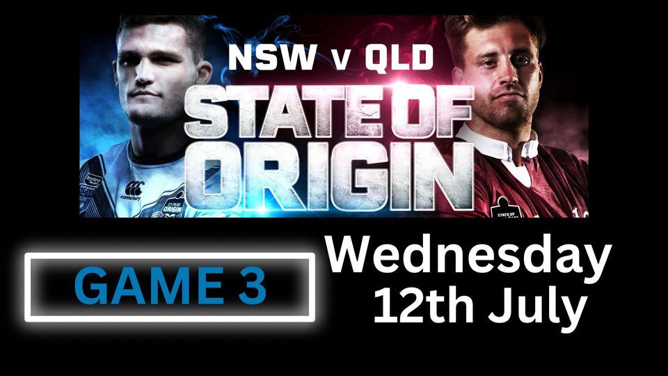 State Of Origin Game 3, The Ary Toukley, Hamlyn Terrace, July 12 2023 ...