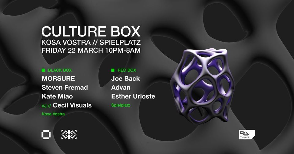 Kosa Vostra: MORSURE / Steven Fremad / Kate Miao / Spielplatz: Joe Back ...