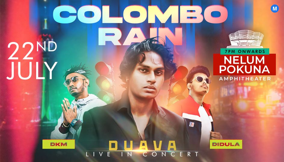 Colombo Rain | Duava Live in Concert, Nelum Pokuna Open Air ...