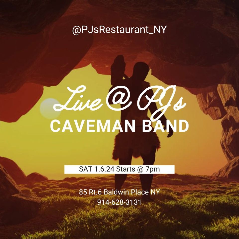 CAVEMAN BAND @ PJ’s!, PJ's Restaurant, Baldwin Place, 6 January 2024 ...