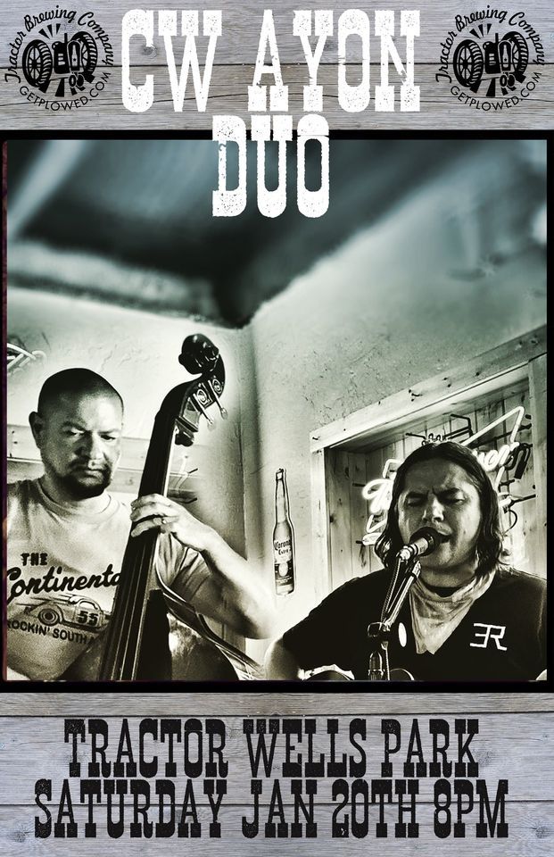 CW Ayon Duo, Tractor Brewing - Wells Park, Albuquerque, 20 January 2024 ...