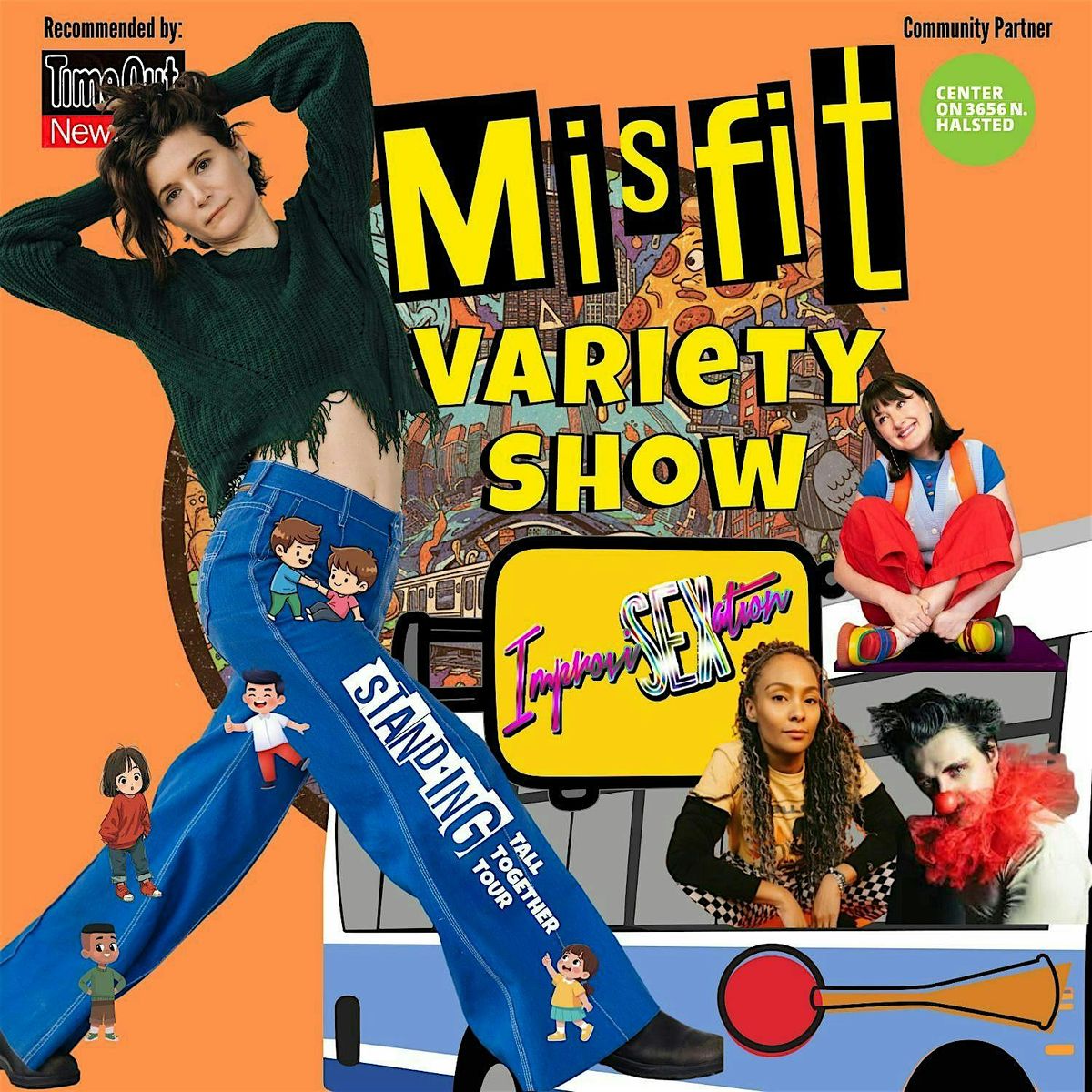 Misfits Variety Show, Annoyance Theatre & Bar, Chicago, 13 March 2026 ...