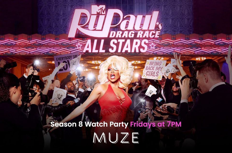 RuPauls Drag Race All Stars S8 Watch Party, Muze Gastropub, Lakewood ...
