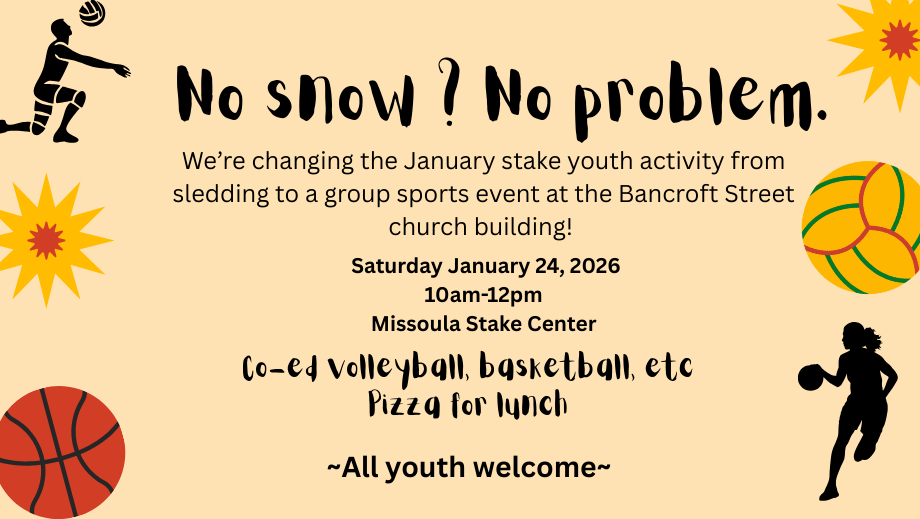 Stake Youth Indoor Sports Event, The Church of Jesus Christ of Latter ...