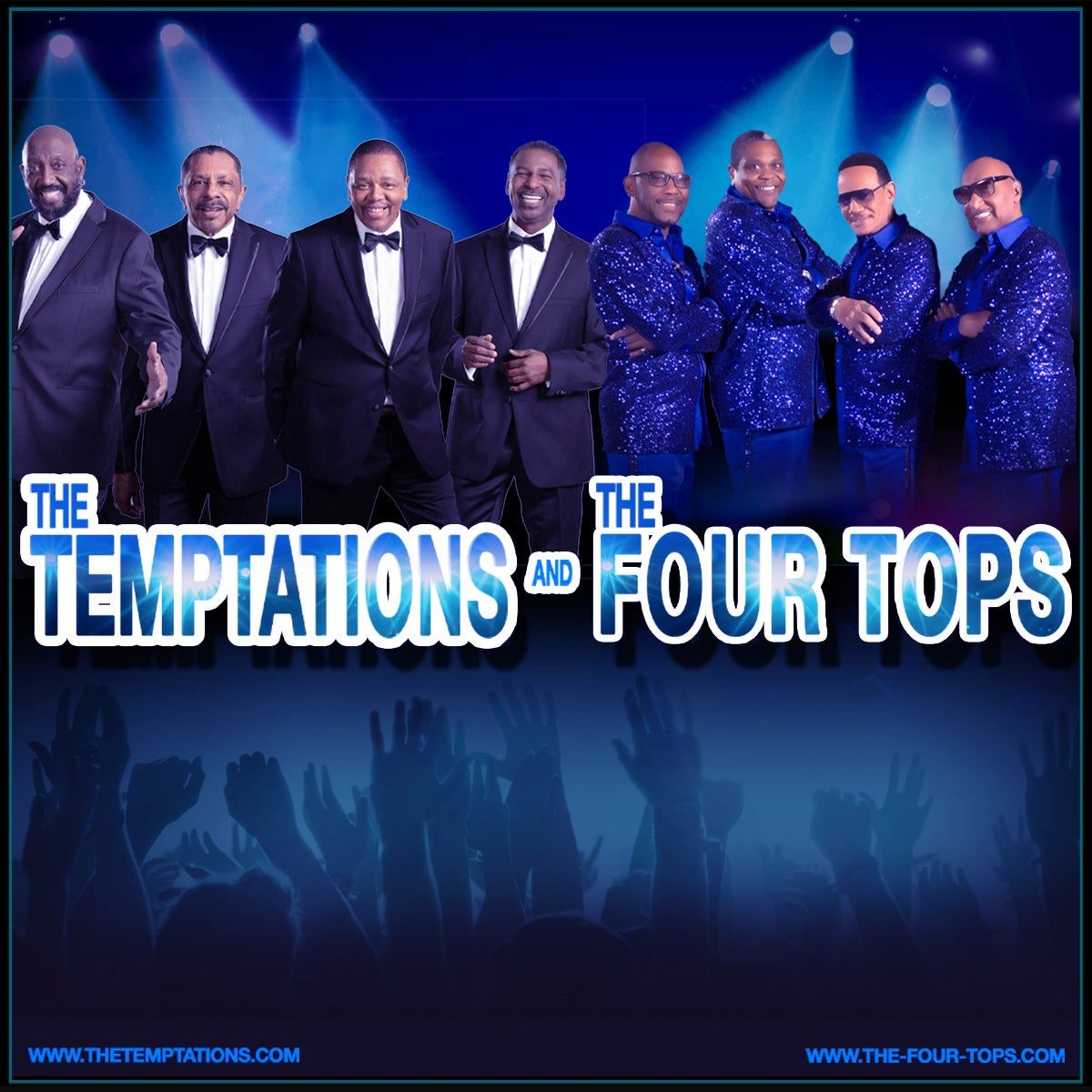 The Temptations & The Four Tops, Murat Theatre at Old National Centre ...