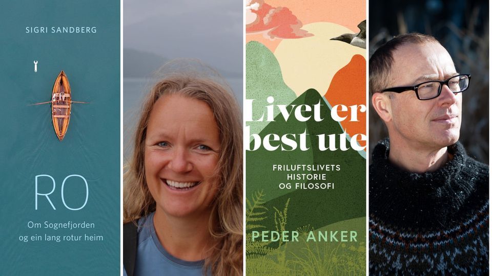 Sigri Sandberg og Peder Anker: Er livet best ute?, Porsgrunn Bibliotek, 29 August 2023 ...