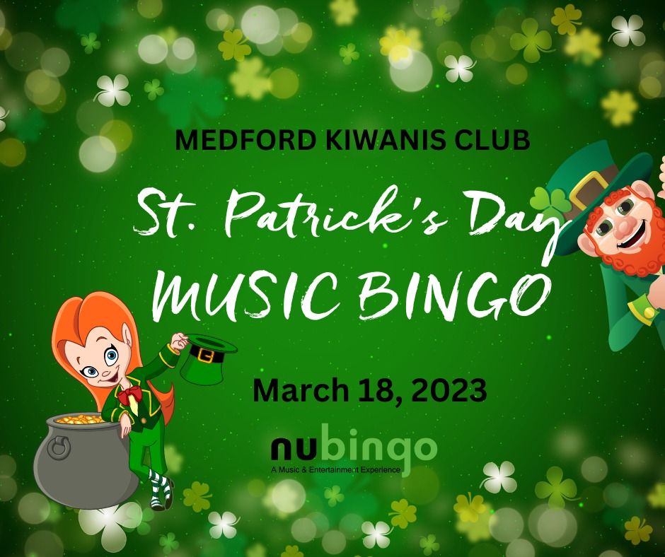 St. Patricks Day Music Bingo with NUIMAGE, 321 Winthrop St, West ...